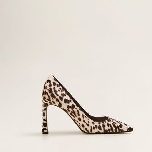 Mango | Shoes | Mango Real Leather Leopard Print Pumps | Poshmark